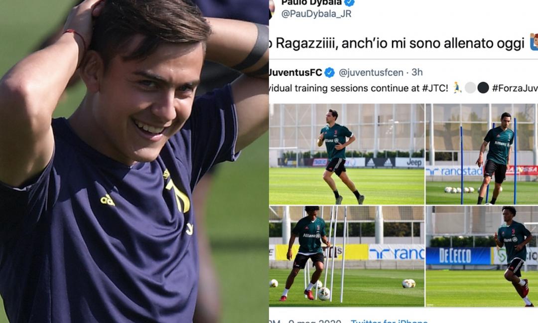 La Juve Si ‘dimentica Di Dybala Che Scherza ‘ragazzi Oggi Mi Sono