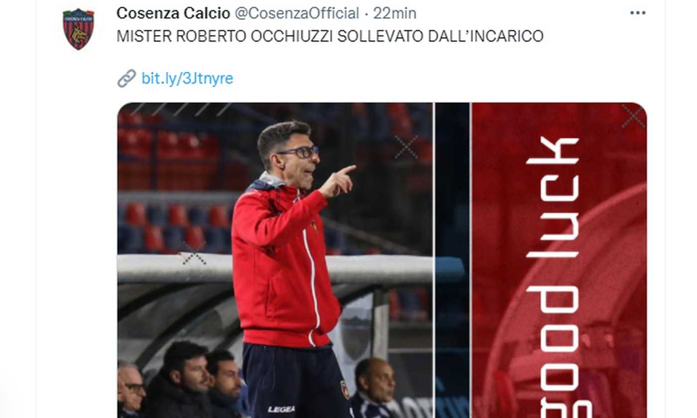 Cosenza, UFFICIALE: esonerato Occhiuzzi|Mercato | Calciomercato.com Cosenza, UFFICIALE: esonerato Occhiuzzi|Mercato | Calciomercato.com