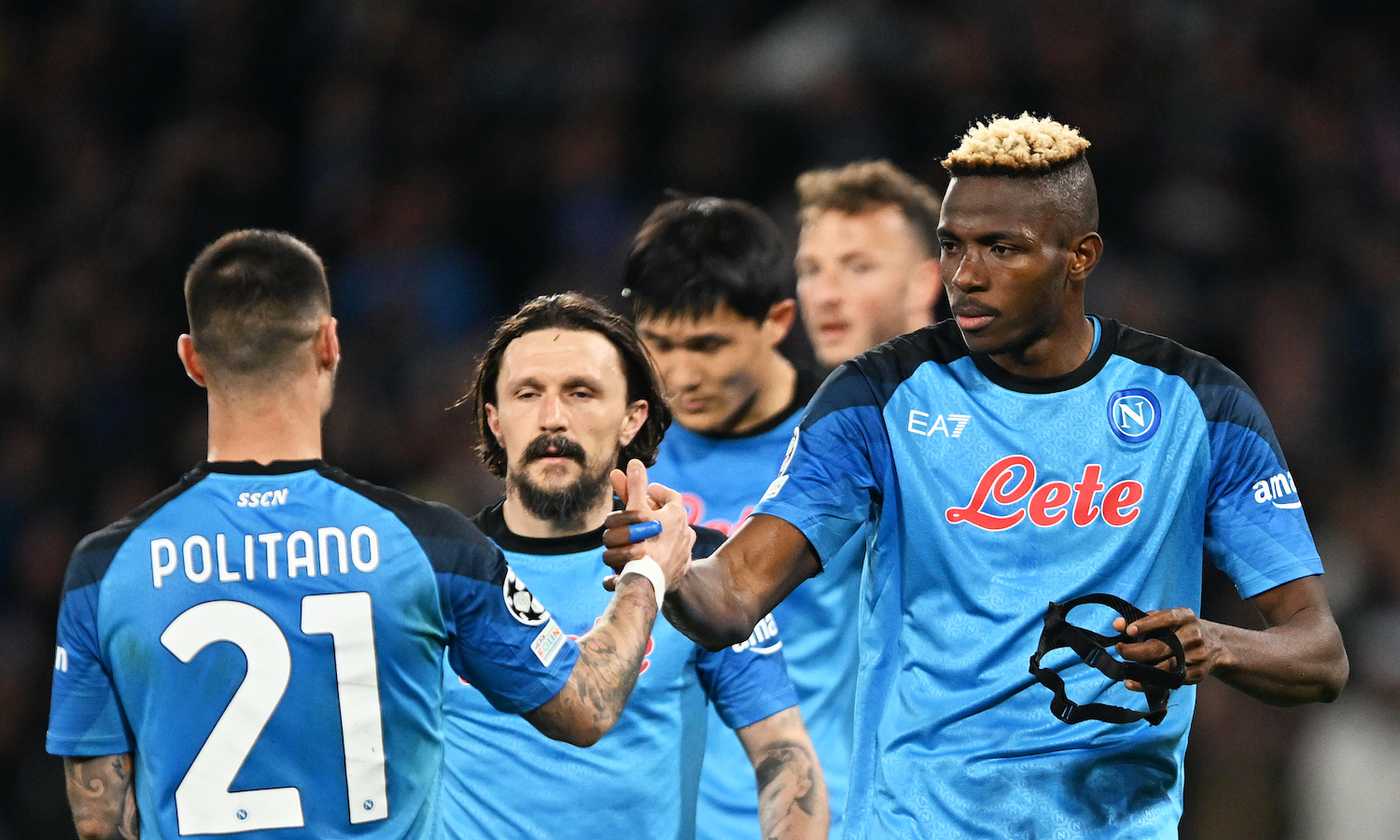 Napoli Eintracht Francoforte 3 0 Il Tabellino Champions League