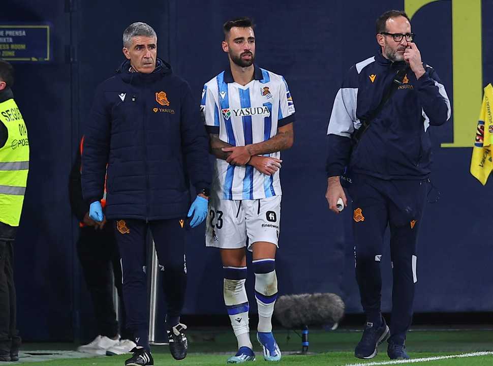 Real Sociedad, che tegola! Brais Mendez si frattura l'ulna, non ci sarà ... Real Sociedad, che tegola! Brais Mendez si frattura l'ulna, non ci sarà ...