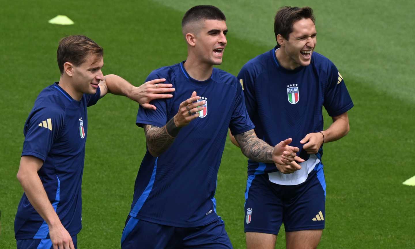 Italia verso la Svizzera: Dimarco in palestra, la febbre frena Bastoni ...