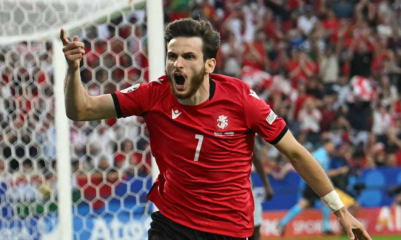 La Georgia fa la storia. Battuto 2-0 il Portogallo e si qualifica agli ...