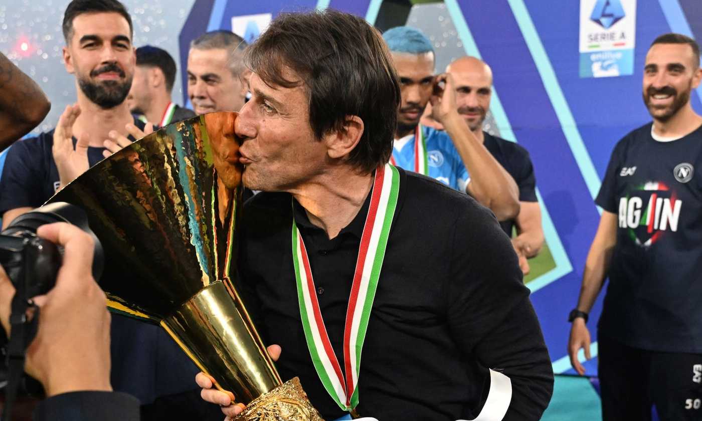 Napoli, Conte: "Lo Scudetto più difficile". E nicchia sul futuro: "Io e ...